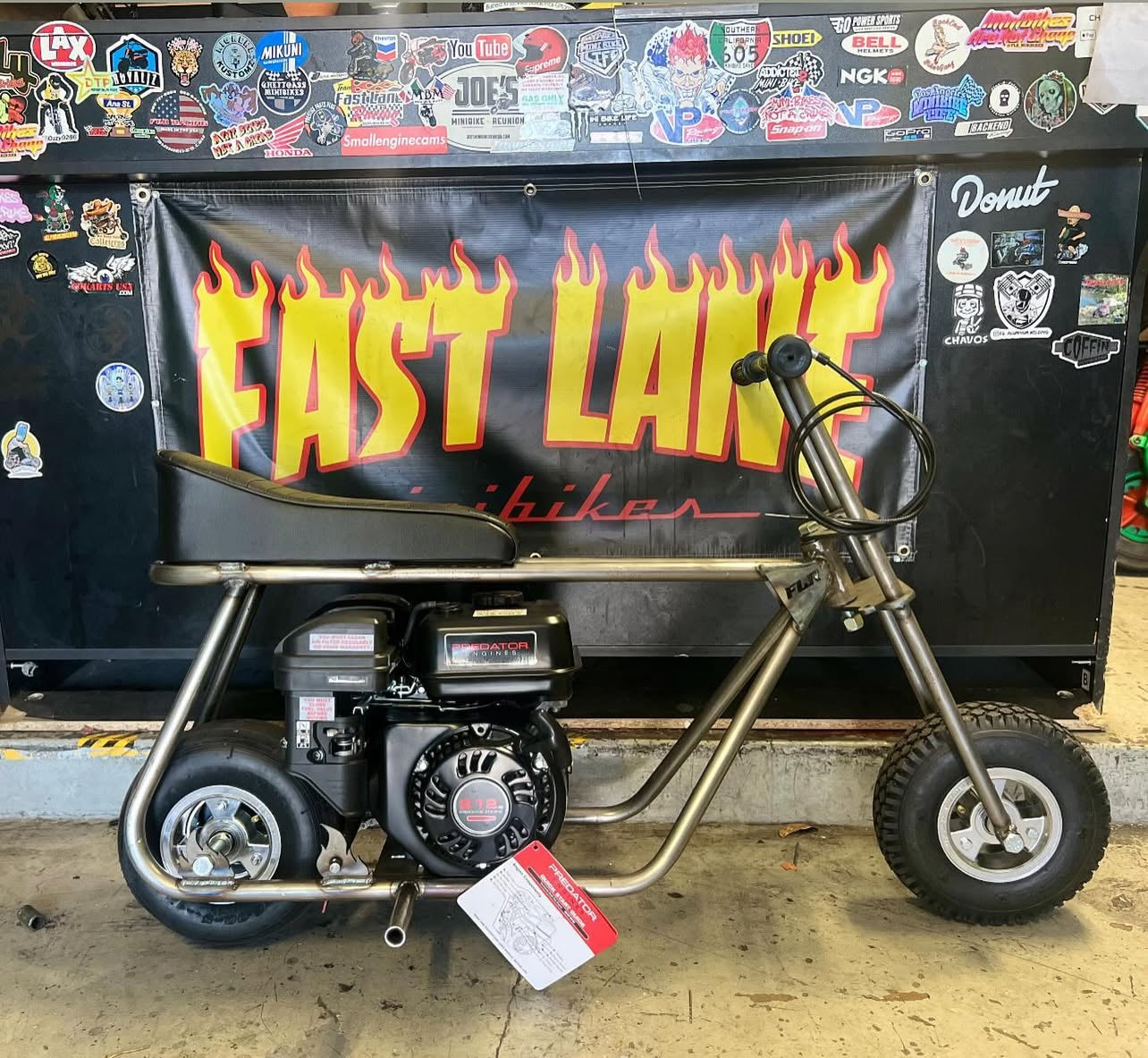 Stock Mini Bike W/5in Tire Set Up – Fastlane Mini Bikes