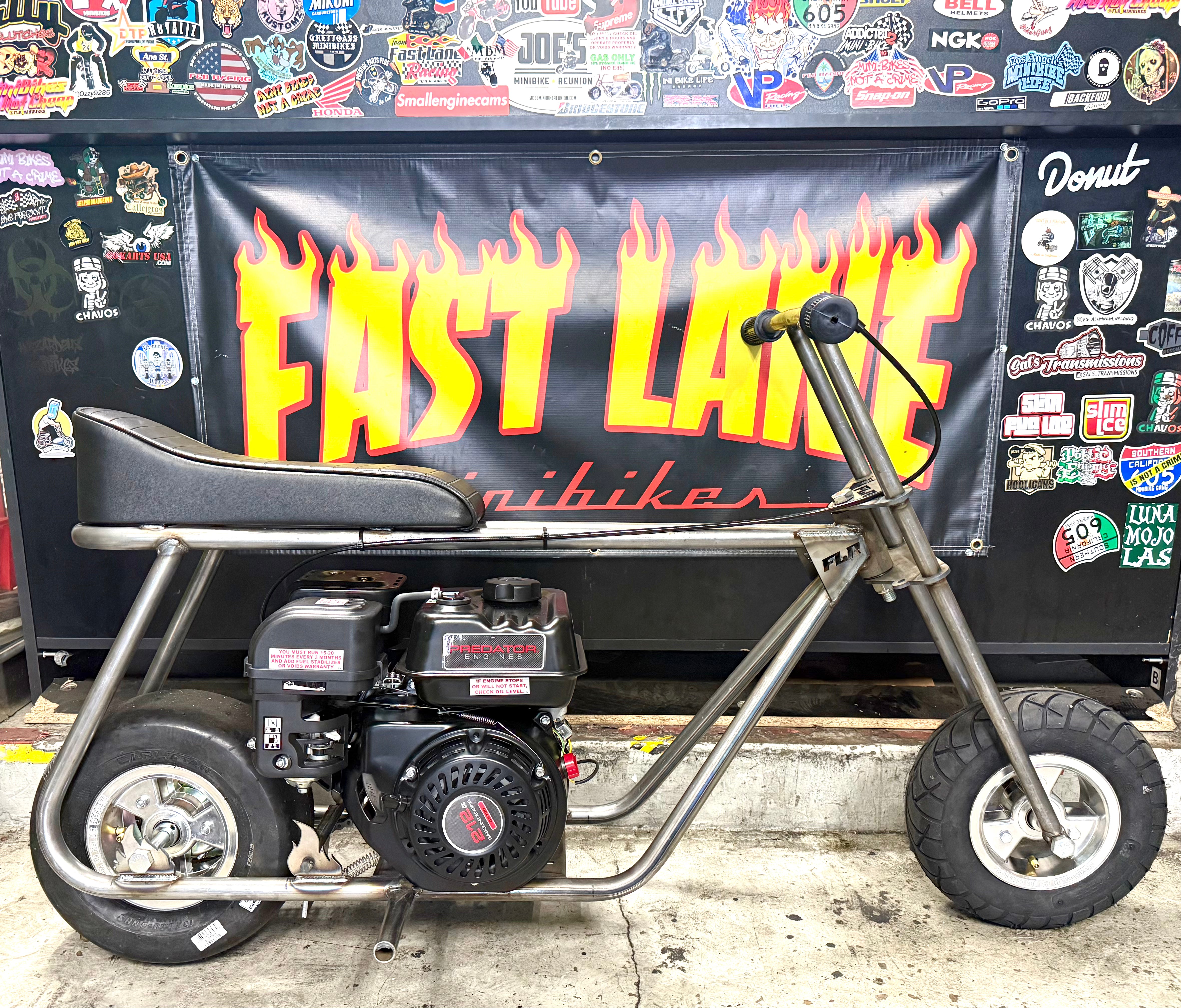 Stock Mini Bike W/ 6in Tire Set Up – Fastlane Mini Bikes